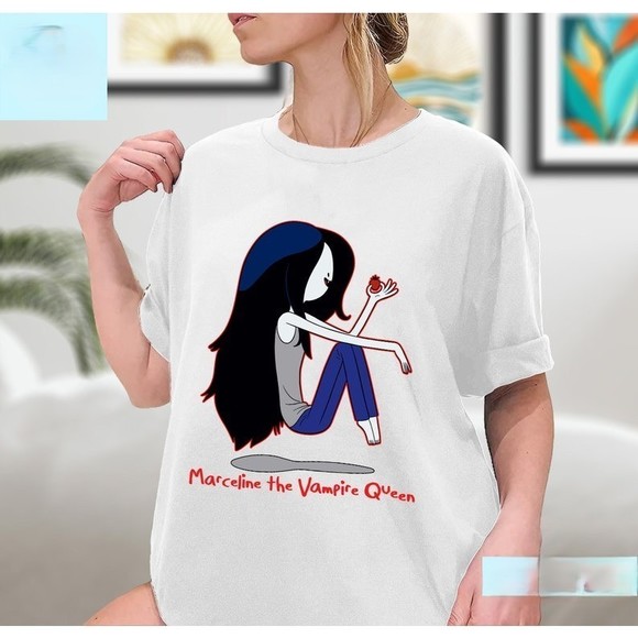 Gildan | Shirts | Marceline The Vampire Queen Shirt Adventure Time ...